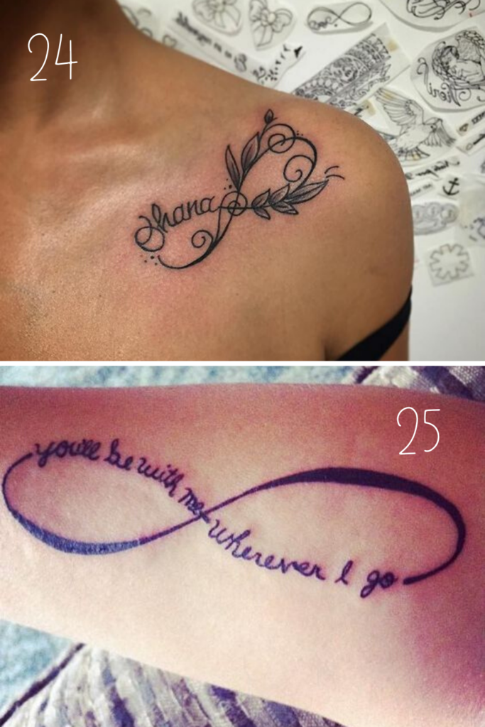 The Endless Meaning of Infinity Tattoos - Tattooed Images