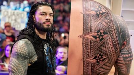 The Meaning Behind Roman Reigns' Tattoos | Tribal, Polynesian, and ...