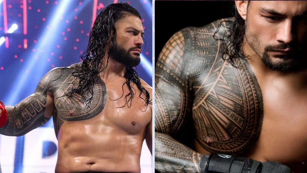 The Meaning Behind Roman Reigns' Tattoos | Tribal, Polynesian, and ...