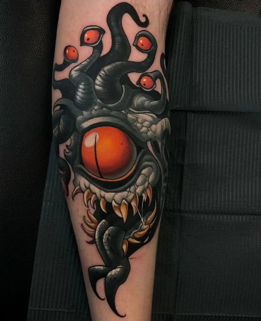 100+ Monster Tattoo Ideas: From Cute to Creature Designs - Tattooed Images