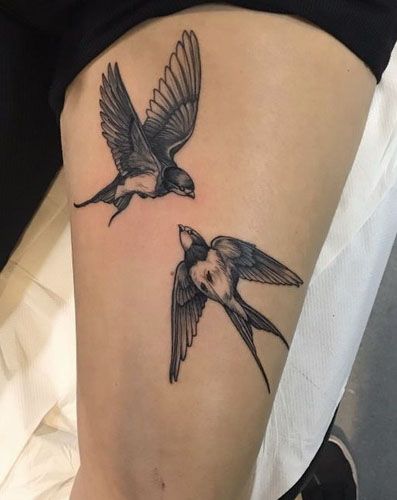 50 Stunning Bird Tattoo Designs and Their Deep Meanings - Tattooed Images