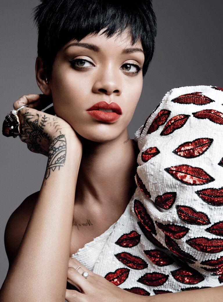 The Hidden Meanings Behind Rihanna’s Most Iconic Tattoos - Tattooed Images